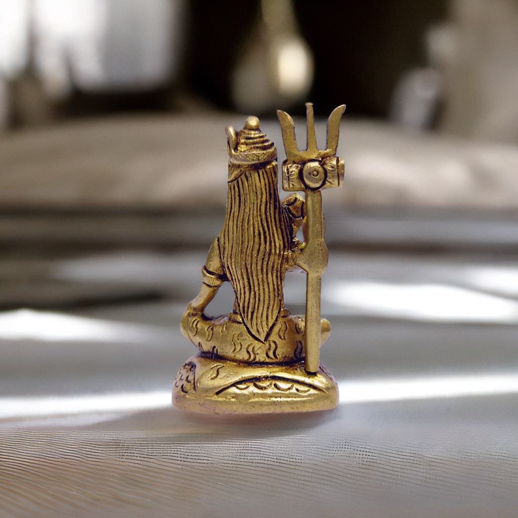 Lord Shiva Meditation Statue - Thebrassstatues